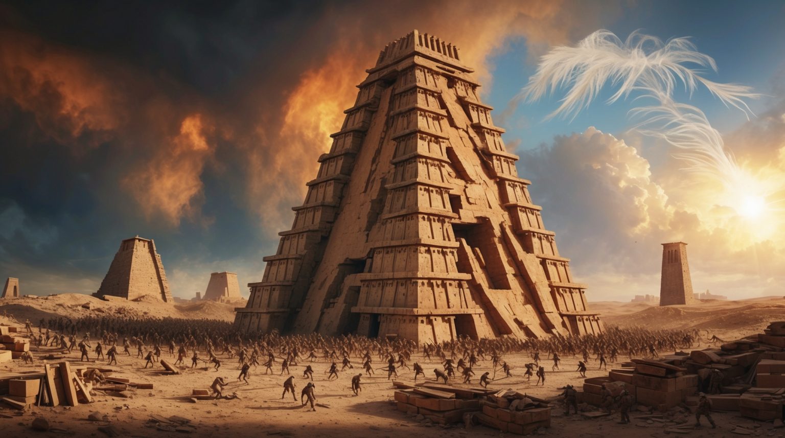 The Tower of Babel: Human Ambition and Divine Intervention