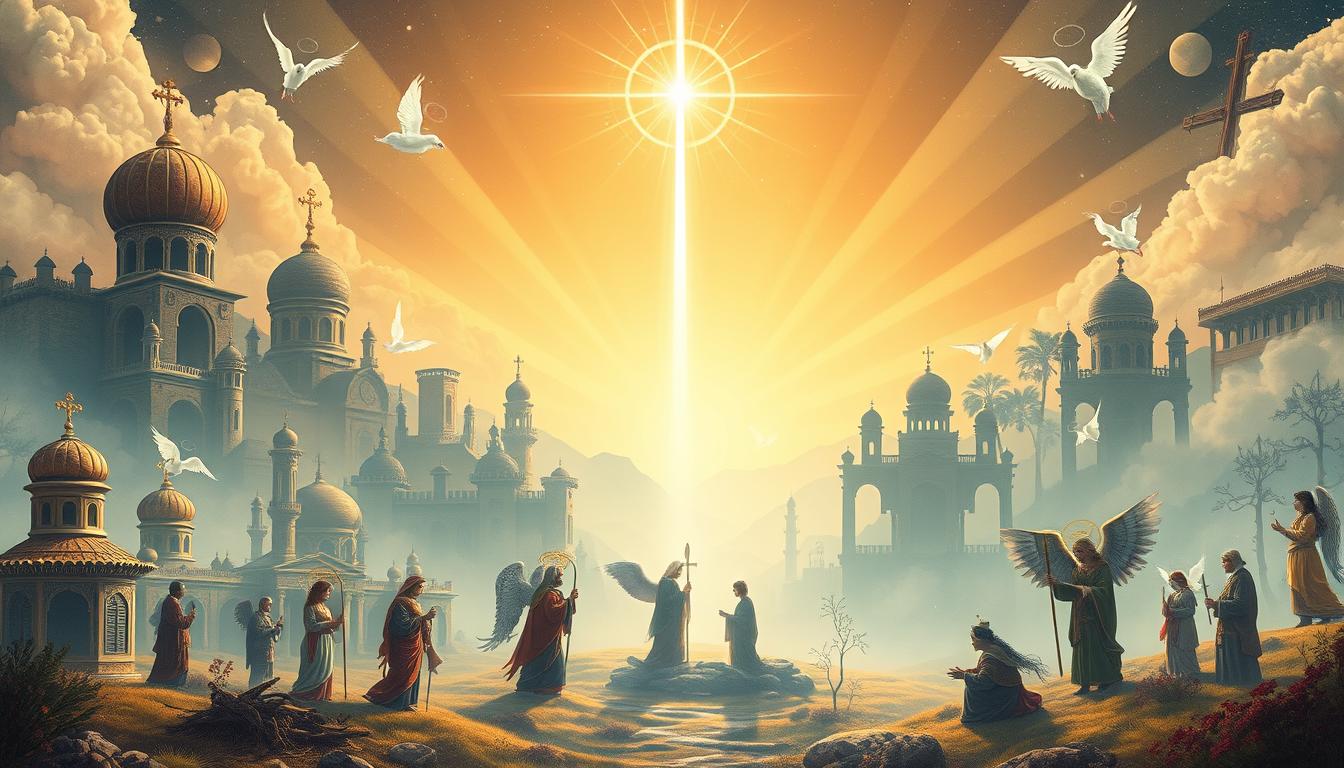 The Story of the Angels Appearing to Mary: A Divine Message.